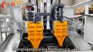 China Automatic HDPE Large Oil Drum Extrusion Blow Molding Machine For Plastic Barrel Production for sale