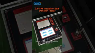 China ZX-YM Portable Precise Earth Insulation Tester HV Insulator Salt Density Tester for sale