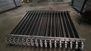 Galvanized Steel Fence Inventory Video 01
