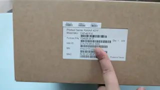 China FAP-431F-E  FortiAP-431F Indoor Wireless FortiAP - Tri radio (2x 802.11 a/b/g/n/ac/ax, 4x4 MIMO and 1x 802.11 a/b/g/n/ac Wave 2, 2x2 MU-MIMO), internal antennas, 1x 100/1000/2500 Base-T RJ45, 1x 10/10 for sale