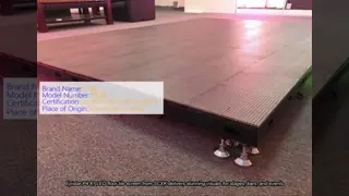 Epistar P4.81 Smd Full Color Stage Led Floor Tile Screen 3 Years Warranty