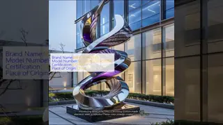 China Silver Color Polished 316L Abstract Stainless Steel Butterfly Sculpture For Exterior Decoration for sale