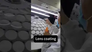 Optical coating of eye lens