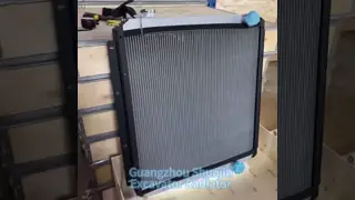 Watch: TMY PC128-8 Water Radiator For Komatsu Excavator Cooling 22B-03-12110 Showcase