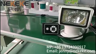 China 2500 LM Marine Searchlight with 360° Rotation and Thermoplastic Anti-Oxidation Shell for Remote Control Operation for sale