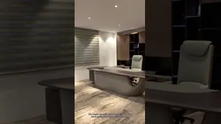 China 2.2M High-end L Shape Boss Office Desk Executive Office Desk And Cabinet for sale