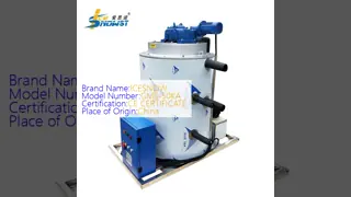 Ton Flake Ice Plant Maker PLC Control