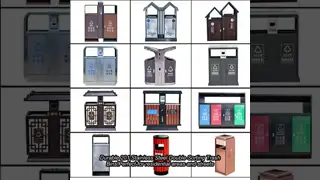 201 Stainless Steel Outdoor Double Sorting Trash Bins | Durable Sanitation Garbage Cans for Residential Areas & Streets  Custom Trash Can