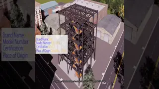 Dauerhafte Stahlkonstruktionsbauten für industrielle Lagerhallen