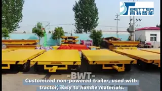 Industrial trailers - flexible and efficient workshop logistics links