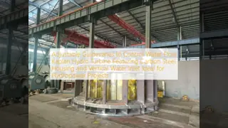 Kaplan Hydro Turbine: Efficient Water Flow Control