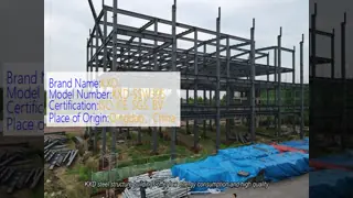 China Low-energy-consumption and High-quality Steel Structure Buildings for sale