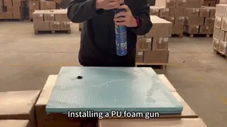 China One Component Polyurethane Foam Adhesive Spray Long Lasting Fast Drying for sale