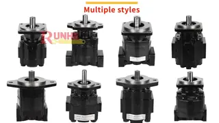 China PGP20 Hydraulic Parker Commercial Gear Pumps SAE Flange For Combine Harvester for sale
