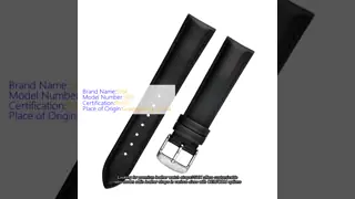 Retro Brown Satin Leather Strap · Customizable Size | OEM/ODM - SHX