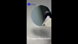 2-Inch Zn-Doped Gallium Arsenide (GaAs) Wafer for LED & Laser Diode Applications