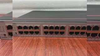 S5735S-L24T4S-A1 (24 10/100/1000BASE-T Ethernet Ports, 4 Gigabit SFP, AC Power Supply)
