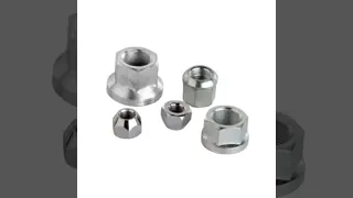 China DIN74361 Zinc Plated Hex Flange Wheel Hub Nuts for sale
