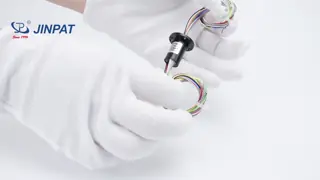 A Closer Look: Capsule Slip Ring 18 Circuits 250 Rpm Custom Solutions Available