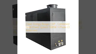 China Clean Energy Biogas CHP , Combined Heat Power System 130KW 3 Phase CE Approved for sale