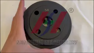 China 212-8584 Wide Groove Water Pump Pulley For E320C / E320D Intercooled Engines for sale