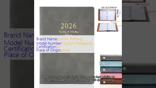 China Logo Printing Custom Journal Notebook 100 Pages Personalized Journals for Professional Development and Training for sale