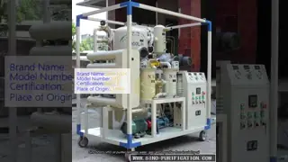 Multi Function High Vacuum Oil Purifier Insulating With Filling Dehydration Degassing