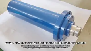 China OEM Welded Tie-Rod Heavy Duty Hydraulic Cylinder Hard Chrome Plated Steel/Stainless Steel 16MPa High Pressure For Metallurgical for sale