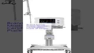 China S1600 Hospital ICU Ventilator 10.4" TFT Screen ICU Breathing Machine for sale