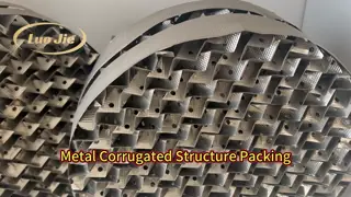 China Metal Structured Packing For Absorption / Distillation Tower Packing for sale