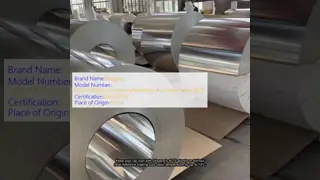 Aluminum Alloy 8079 Aluminum Foil for Car Heat Insulation Sheets (0.02–0.05 mm | Custom Width | Heat Reflective Coating)