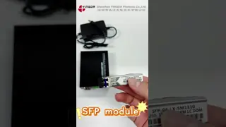 China Sfp Module 1.25G 40km T1550 R1310 Sfp Transceiver Epon Sfp Optical Module Single Mode Fiber  Sc Network Fttx Solution for sale