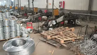 Barbed Wire Production Process Video 05