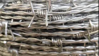China 12.5 Gauge Zinc Coated Iron Wire Barb Wire Mesh Galvanized Barbed Wire for sale