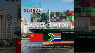 China To Cape Town Port Africa Sea Freight Full Container Load Shipping Solutions  Secure And Timely Transport Services for sale