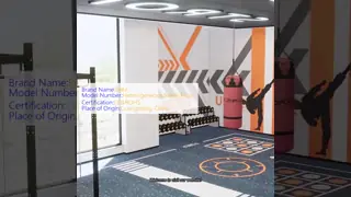 China Gym-Specific Anti-slip Wear-resistant Emery Safety Floor for sale