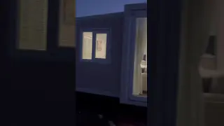 China Foldable 20ft Container with 75mm EPS Sandwich Panels All Galvanized Side Frame and Thermal Sound Insulation for sale