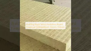 Rock Wool Insulation Board Fireproof 1200x600mm