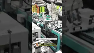 Automotive pillar edge folding+clip insertion automated assembly line