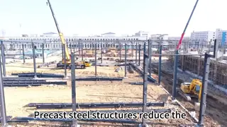 China Exhibition Hall Steel Structure Building 4s Car Showroom Metal Building Rapid Install for sale
