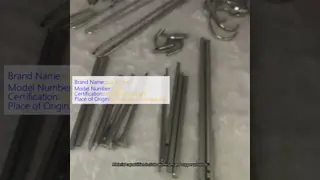 Precision laser cutting sand blasting scale for 316L stainless steel capillary medical tube.