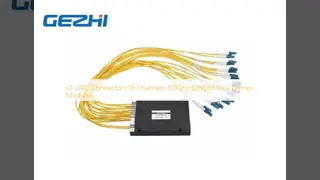 China LC UPC Connectors 16 Channels 100Ghz DWDM Mux Demux Modules for sale