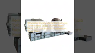 Francis Turbine 750rpm Power for Hydro Plants