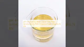 China pH 4-6 Amino Acid Liquid 70% Free Amino Acids 70% Chlorine Free Organic N 8% for sale