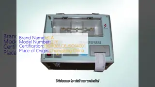 ZJY Insulating Oil Dielectric Strength Test Equipment 80KV / 100KV Light Weight