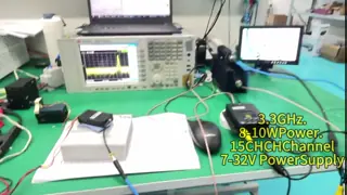 China Stable Signal 3.3GHz Fpv Long Range Vtx 10W Output 3025MHz-3375MHz Frequency Range for sale