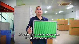 Panel Filter Al Frame Wire Mesh air Filter HVAC System G4 Primary Air Filter