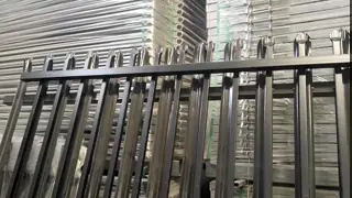 Galvanized Steel Fence Inventory Video 03
