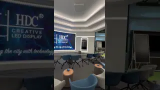 China Lecede Shop Indoor Grille Curtain Glasses Floor Window Advertising Crystal Film Adhesive Transparent Led Display Panel Screen for sale