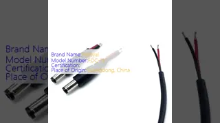 OEM ODM DC Cables 5521 5525 Power Solution